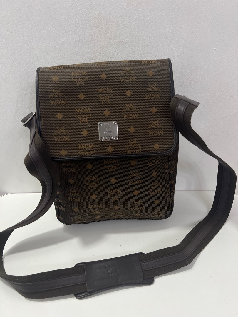 Original MCM Mens Crossbody Bag, Luxury, Bags & Wallets on Carousell