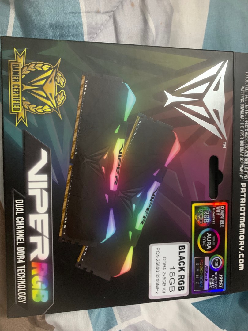 Patriot Viper Ram 3200 MHz, Computers & Tech, Parts & Accessories ...