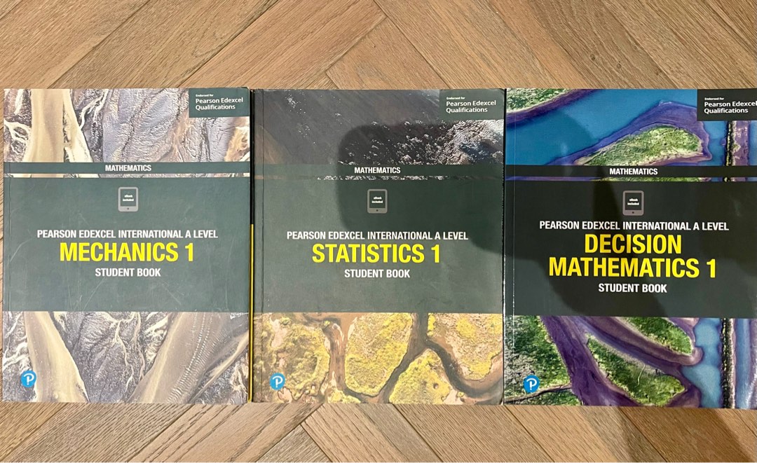 Pearson Edexcel International AS / A Level Student Book Mechanics Statistics Decision ...