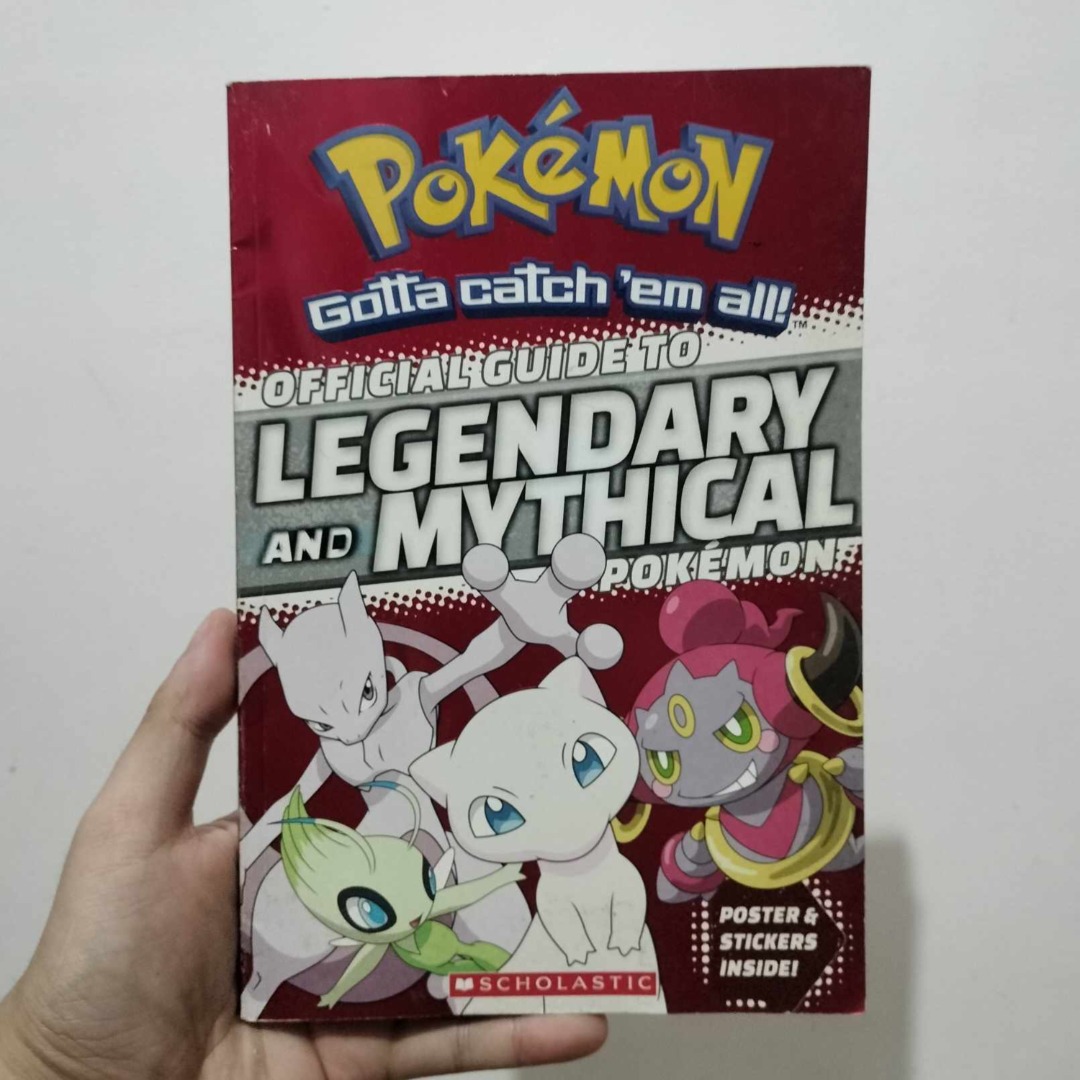 POKEMON: Official Guide to Legendary and Mythical Pokemon, Hobbies ...