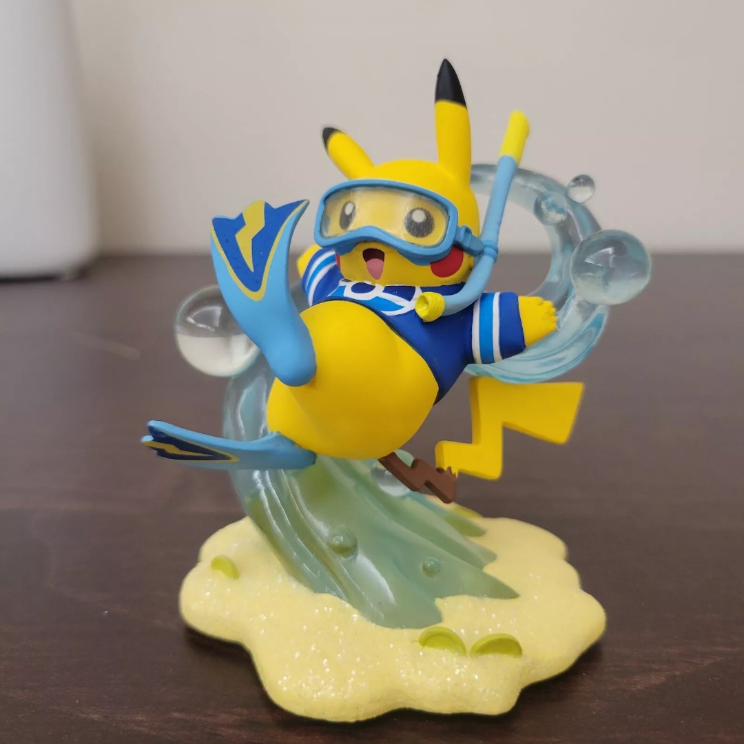 Pokemon World Championship Honolulu 2024: Pikachu Snorkeling Figure ...