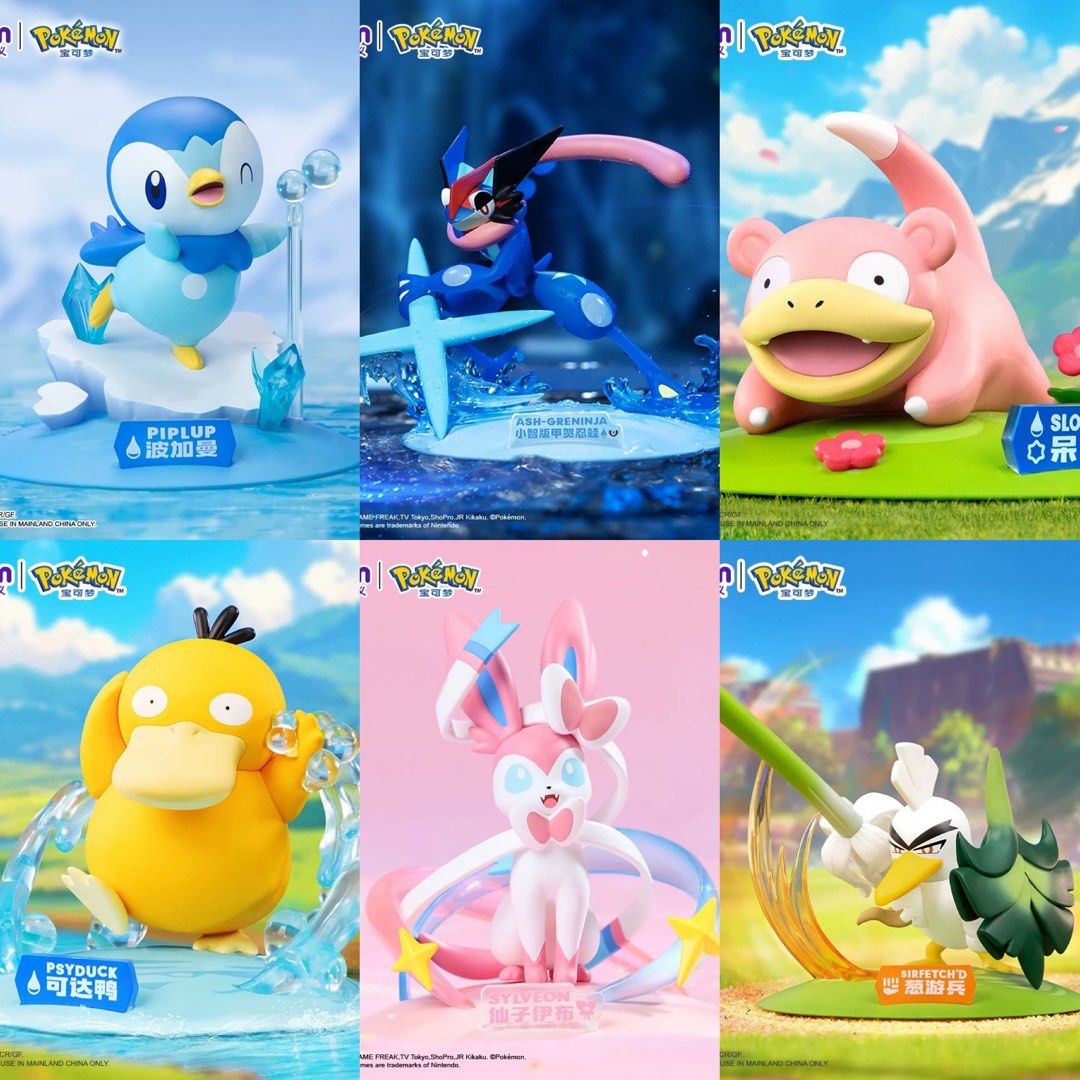 [POKEMON X FUNISM] POKEMON PRIME FIGURE MINI SERIES FULL SET AND ...