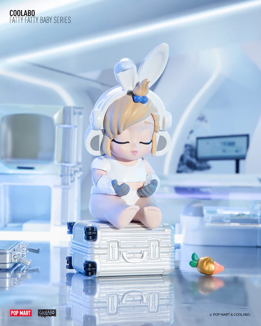 Popmart CooLabo Fatty Fatty Baby Series, Hobbies & Toys, Toys & Games ...