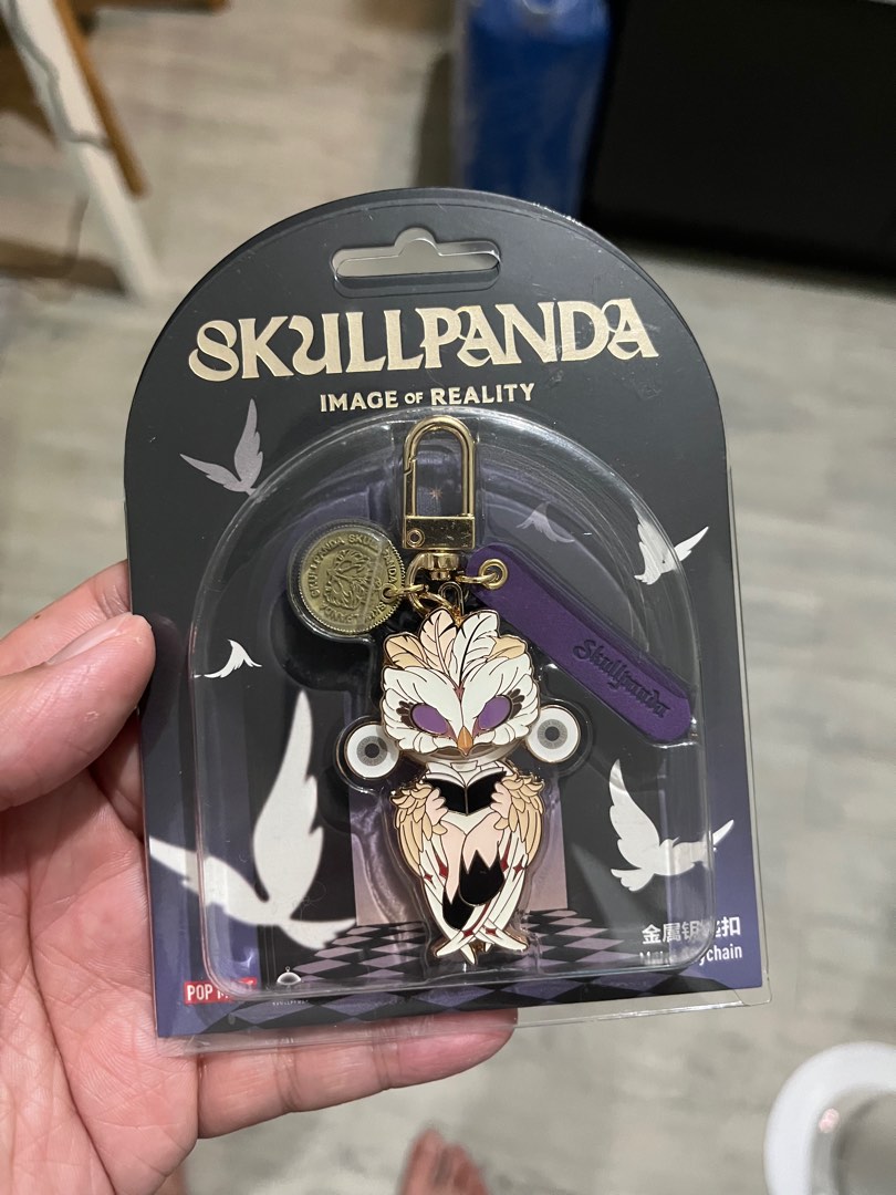 Popmart Skull Panda Keychain, Hobbies & Toys, Toys & Games on Carousell