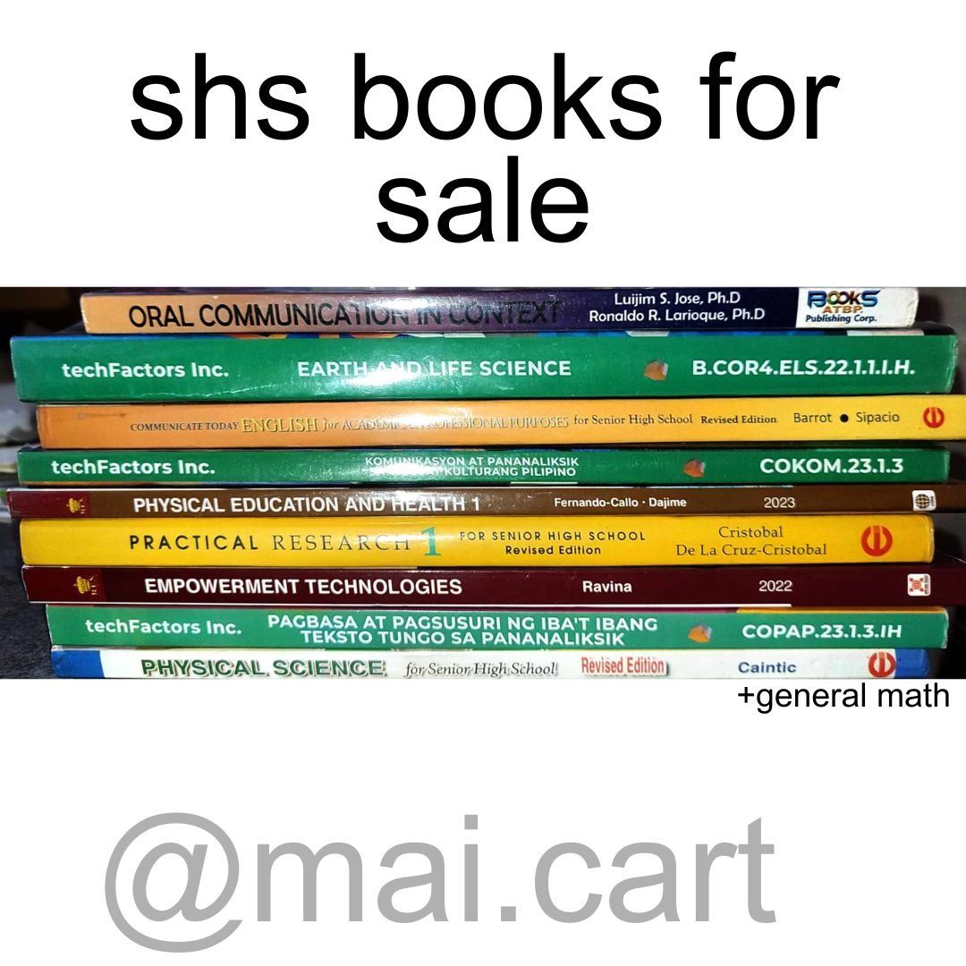 preloved shs book empowerment technologies [new edition] - rex ...