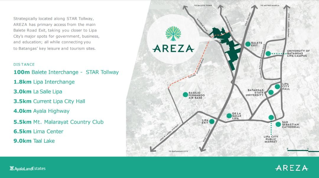 PRE-SELLING: Areza Estate - Commercial Lot, 500 Sqm - 1,000 Sqm., Lipa City, Batangas, Property ...