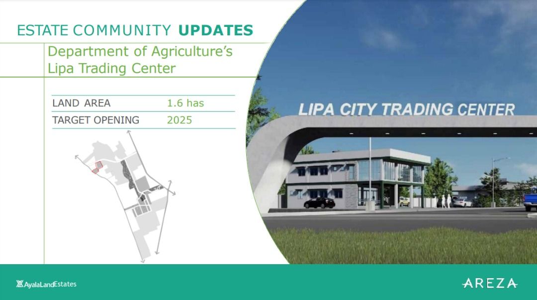 PRE-SELLING: Areza Estate - Commercial Lot, 500 Sqm - 1,000 Sqm., Lipa ...