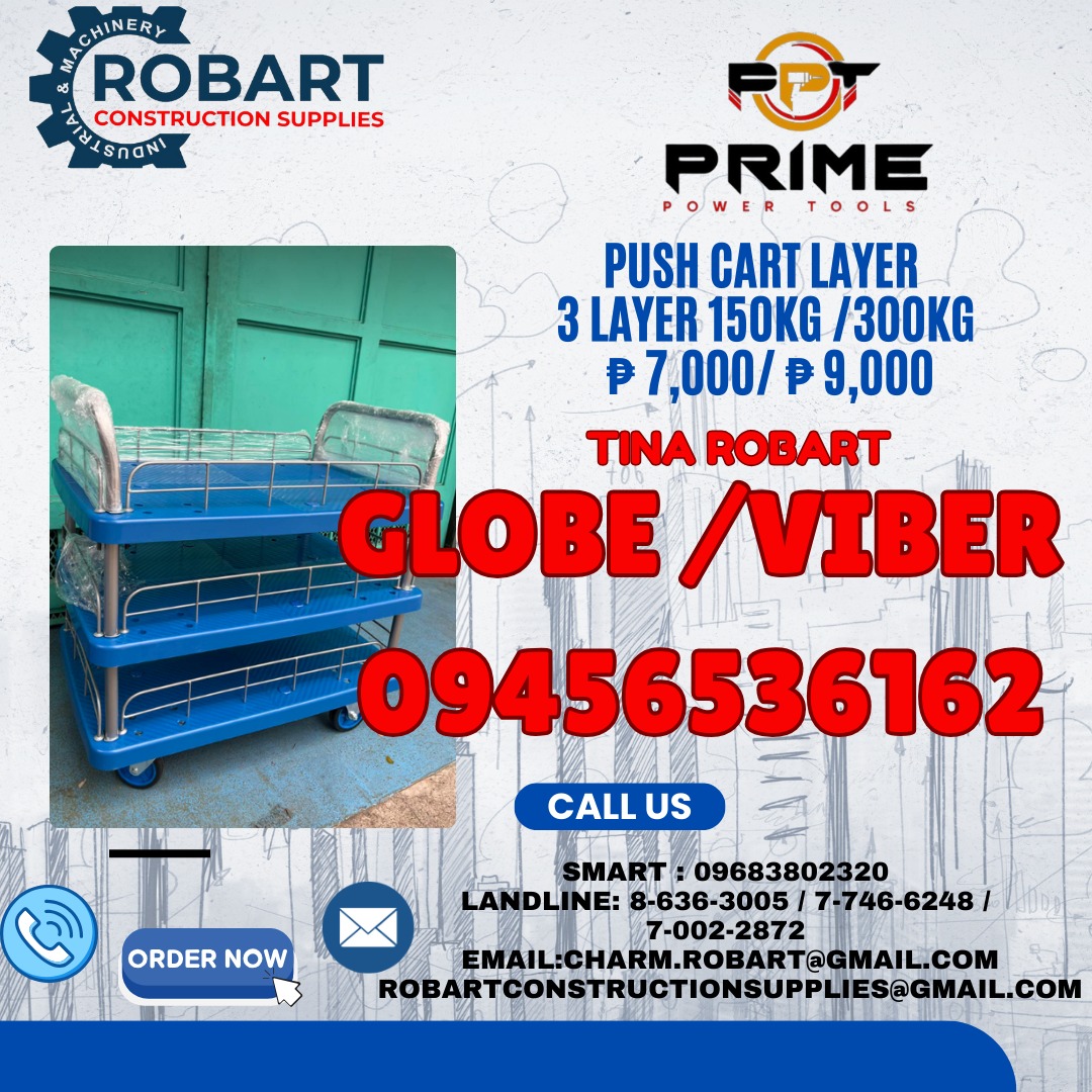 Push Cart 1/2/ 3 Layer, Commercial & Industrial, Construction ...