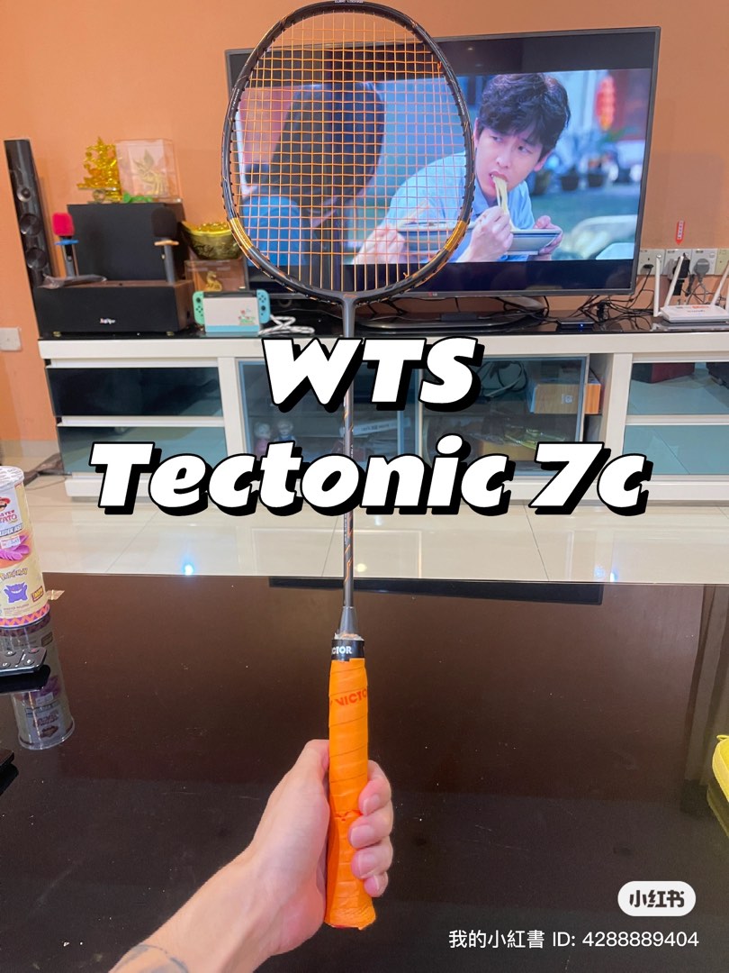 Racket Lining WTS Tectonic 7c, Sports Equipment, Sports & Games, Racket ...