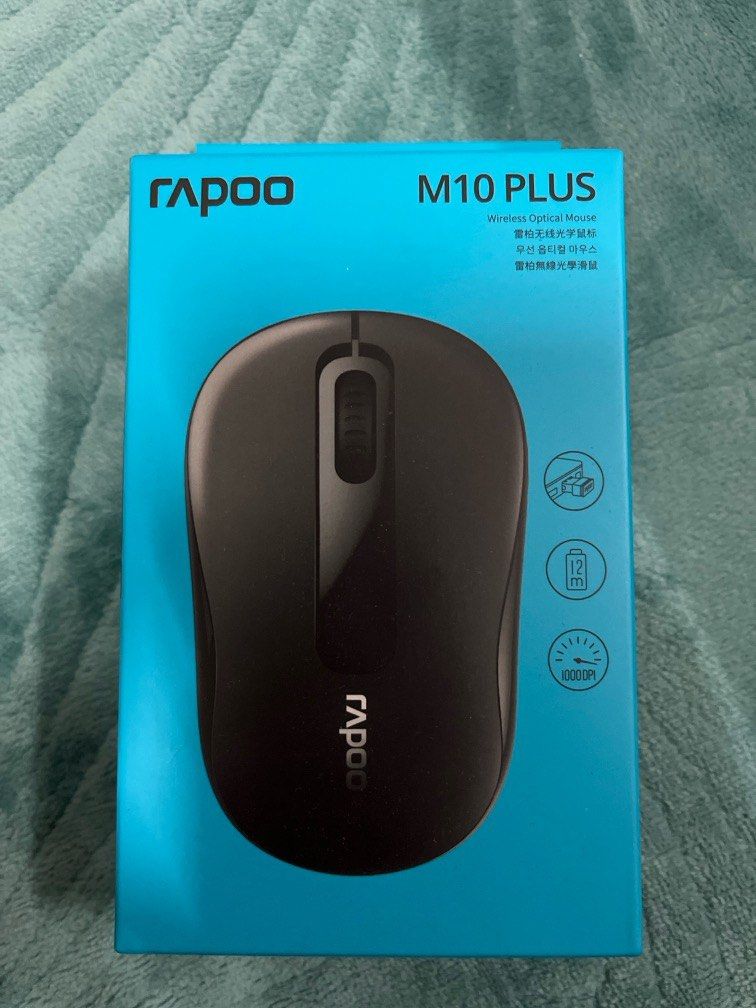RAPOO M10 Plus Wireless Mouse, Computers & Tech, Parts & Accessories ...