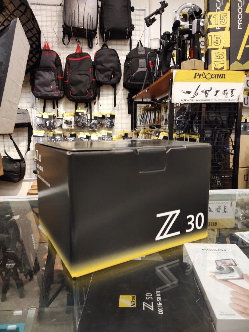 Ready Stock Nikon Z30 Mirrorless Camera With 16-50mm Lens, Photography ...