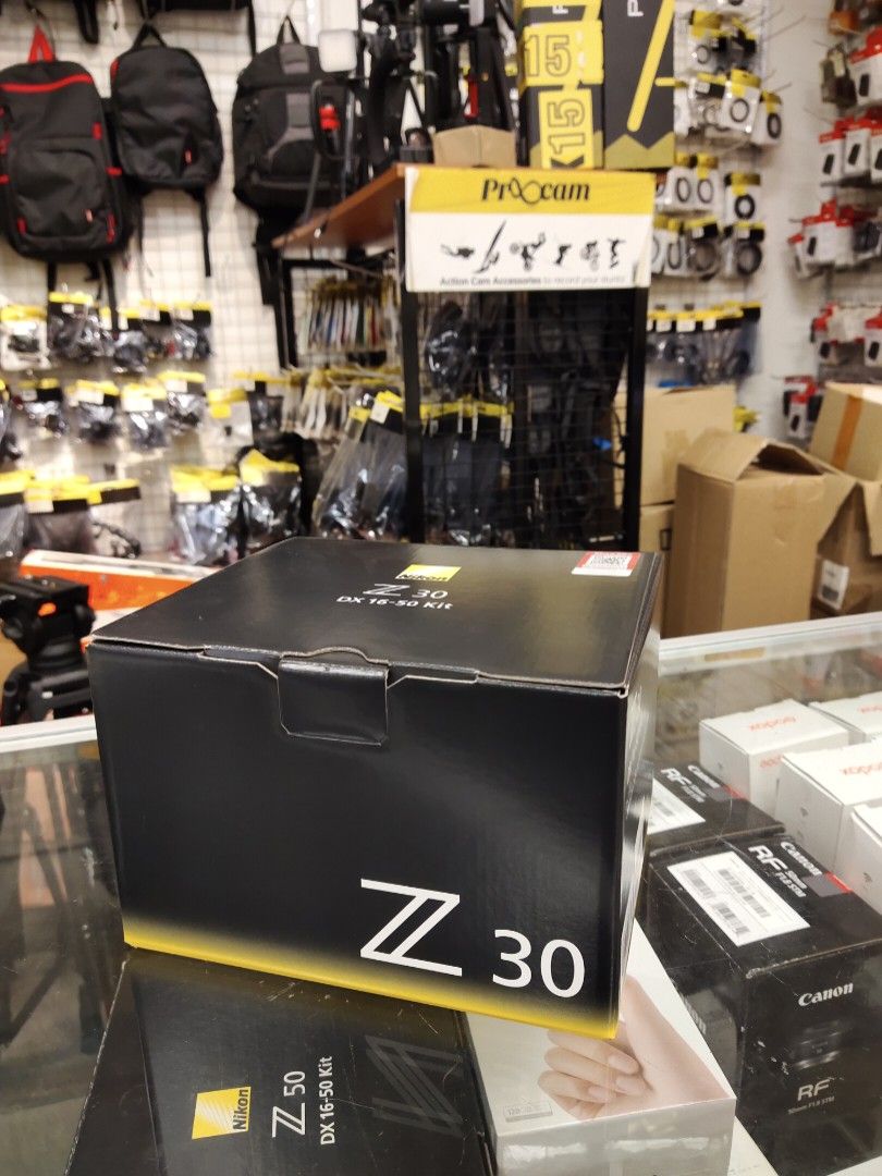 Ready Stock Nikon Z30 Mirrorless Camera With 16-50mm Lens, Photography ...