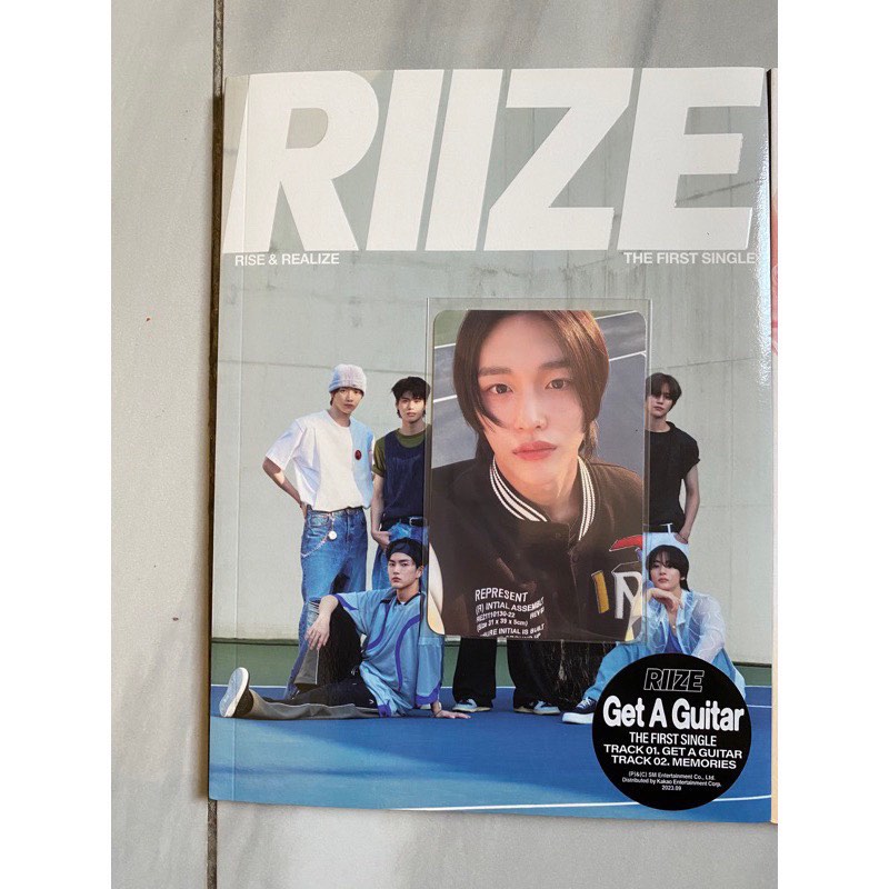 RIIZE - 1st Single album [ Get a Guitar ], Hobbies & Toys, Collectibles & Memorabilia, K-Wave on ...