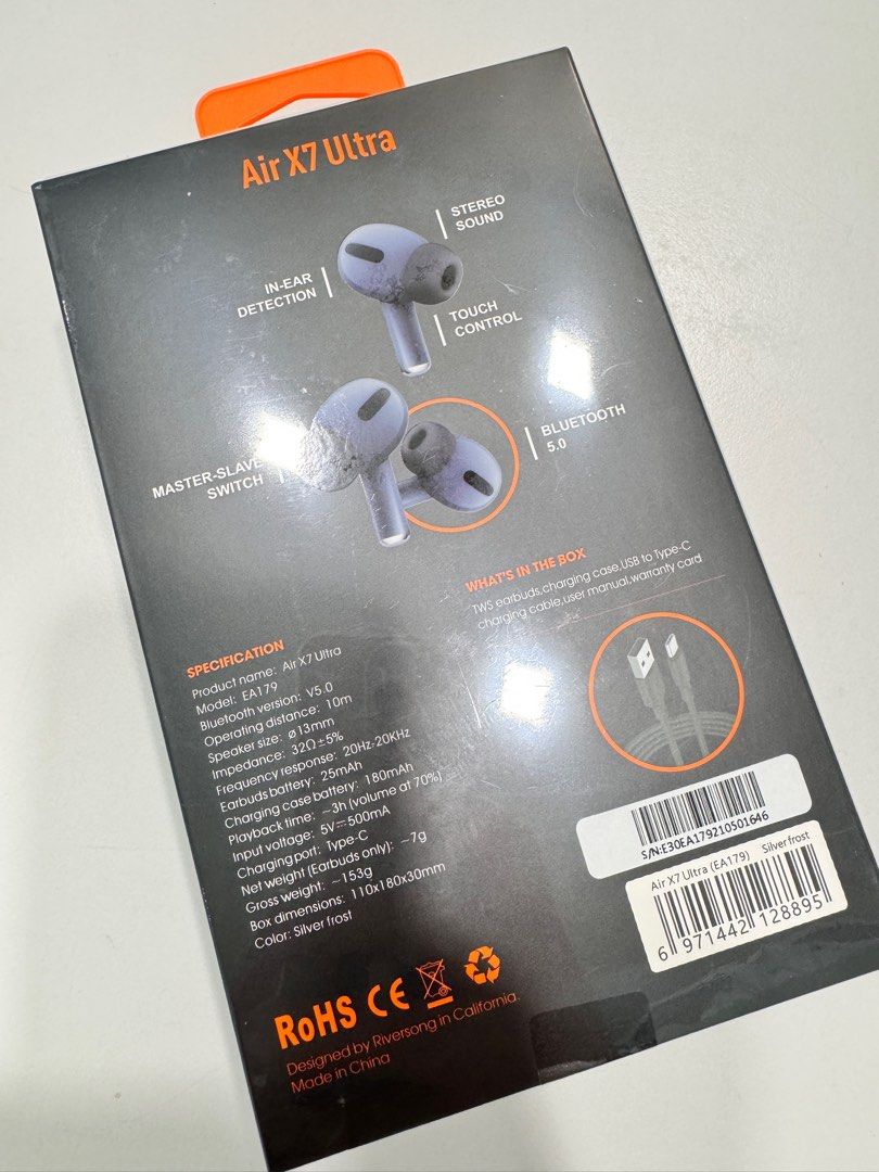 Riversong Air X7 Ultra TWS Earbuds, Mobile Phones & Gadgets, Wearables ...