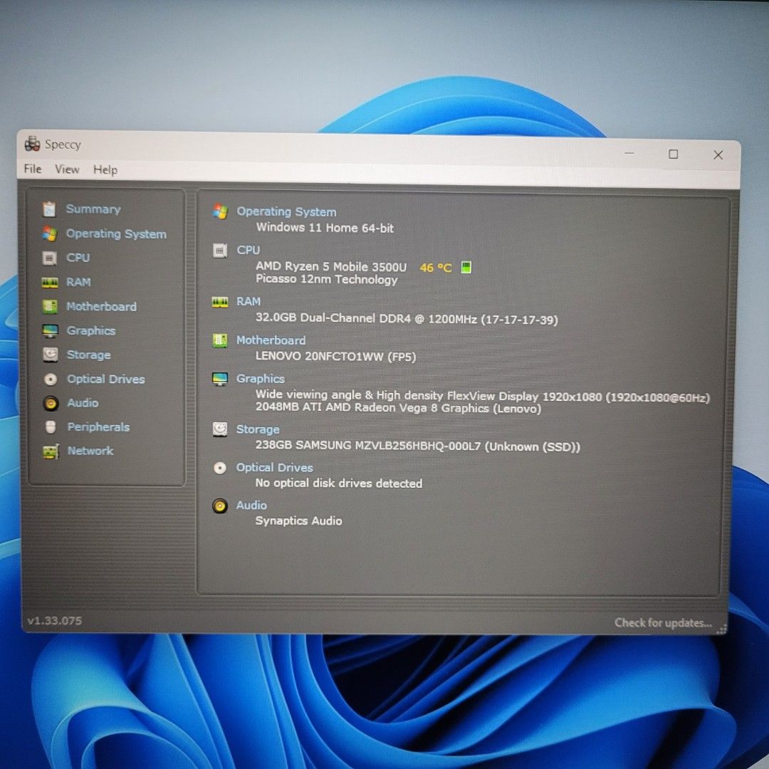 Ryzen 5 32GB Ram Thinkpad E595 - AMD Ryzen 5 3500u, Radeon Vega Graphics, 32GB Ram, 256GB SSD ...