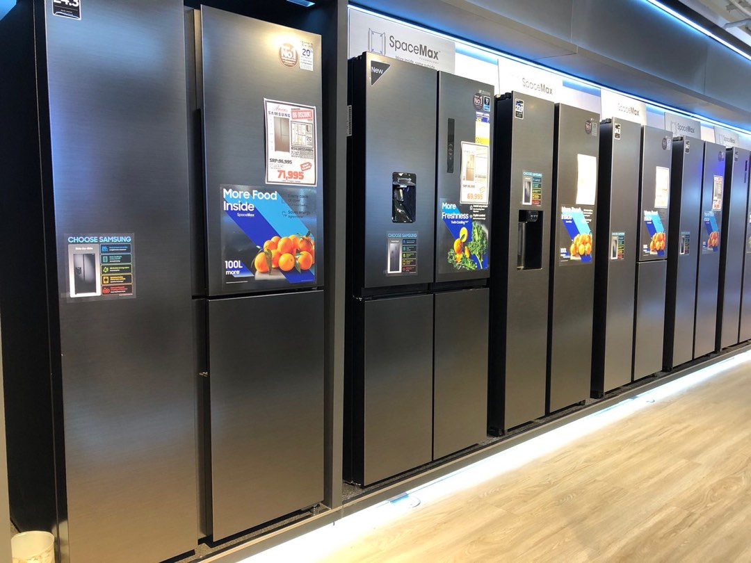 SAMSUNG SIDE BY SIDE INVERTER REFRIGERATOR RS52B3000M9 RS62R5031M9 ...