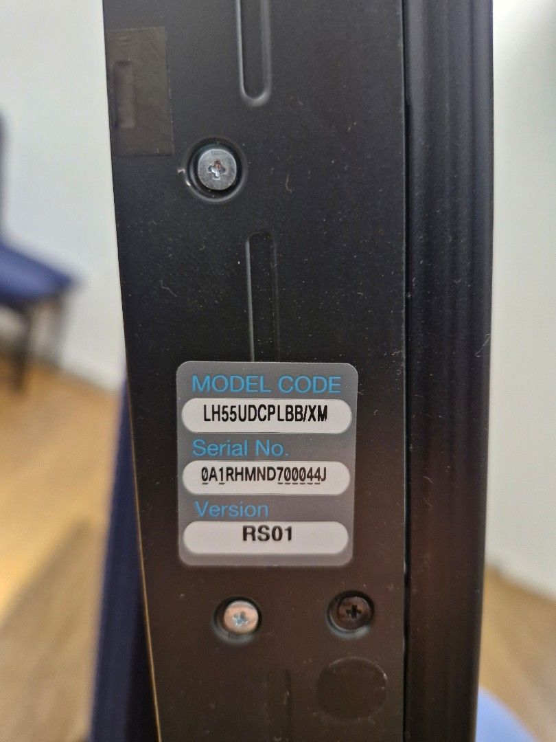 SAMSUNG UD55C Color Display Unit, TV & Home Appliances, TV ...