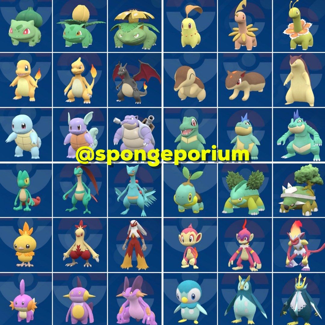 pokémon shiny starter