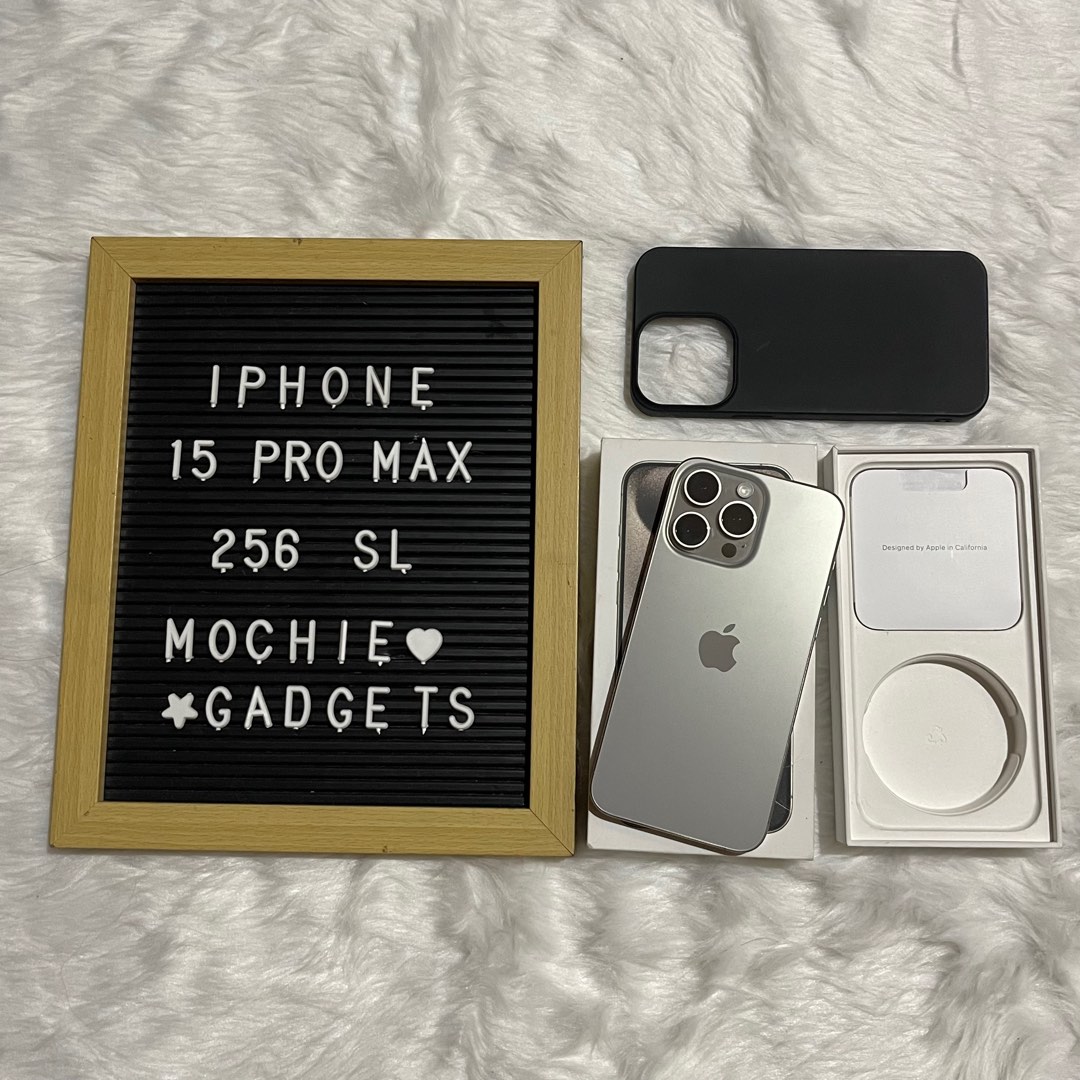 Smart96: Iphone 15 Pro Max 256GB, Mobile Phones & Gadgets, Mobile ...