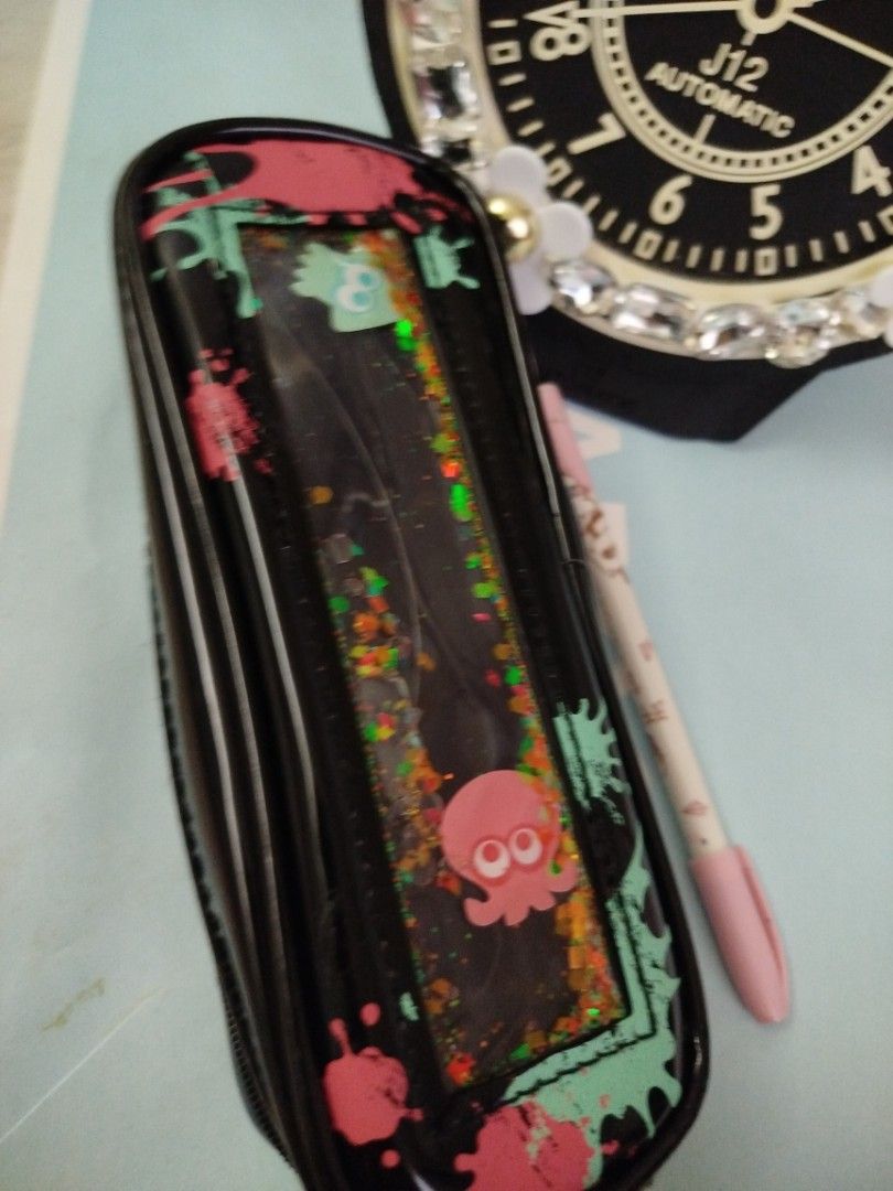 Splatoon 3 Floating Inkling and Octoling Pencil Case Nintendo game ...