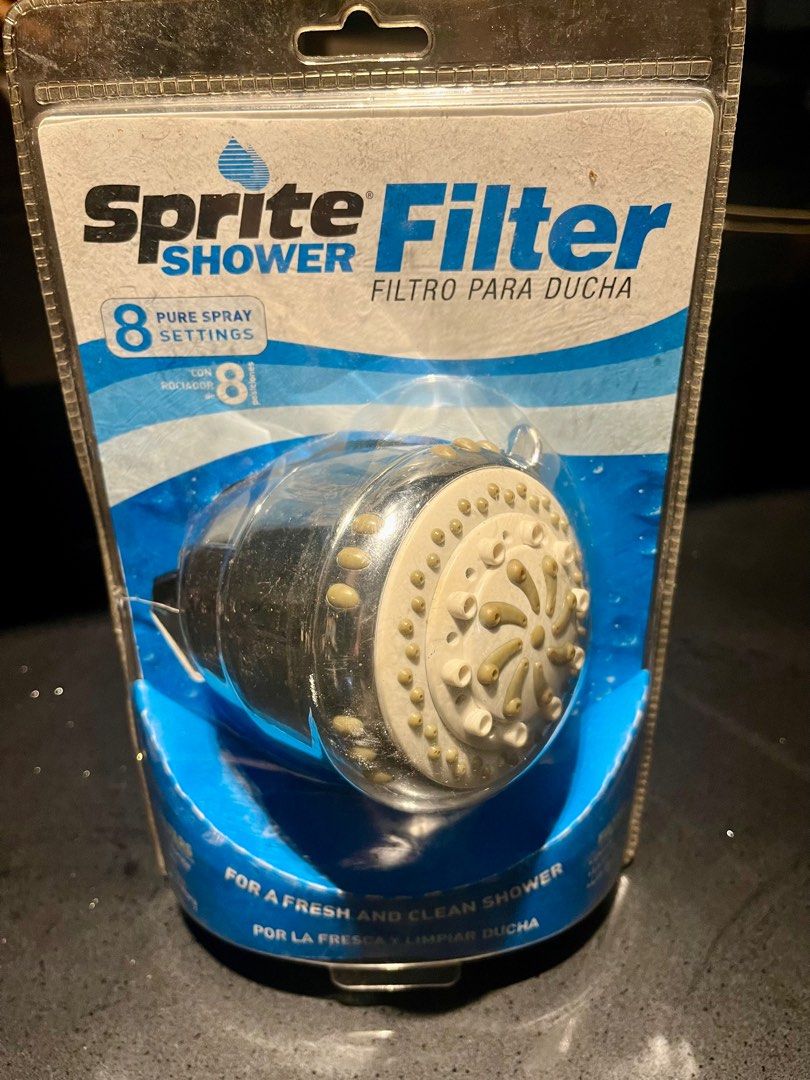 Sprite Filter Shower Head, Furniture & Home Living, Bathroom & Kitchen ...