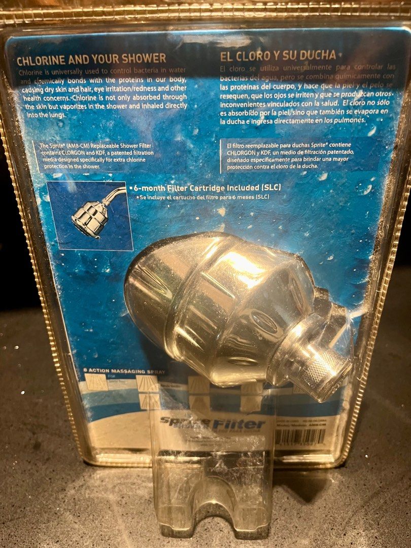 Sprite Filter Shower Head, Furniture & Home Living, Bathroom & Kitchen ...