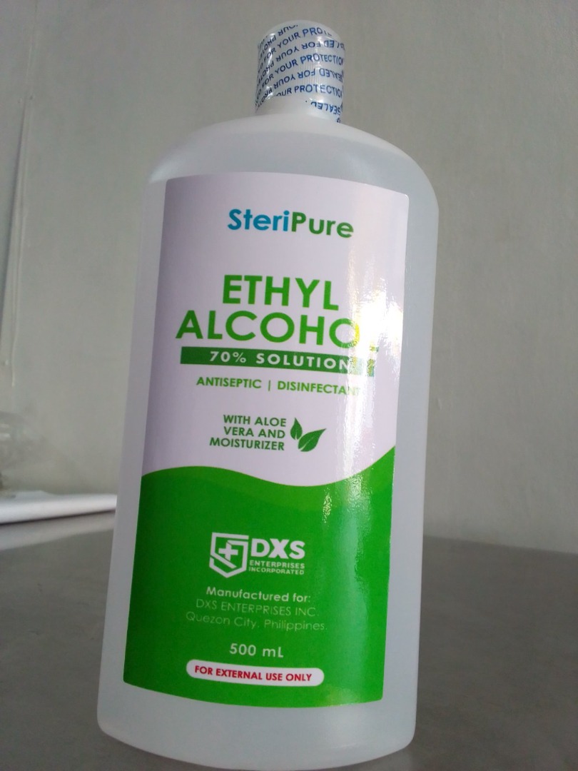 STERIPURE ETHYL ALCOHOL 500 ML, Beauty & Personal Care, Sanitary ...
