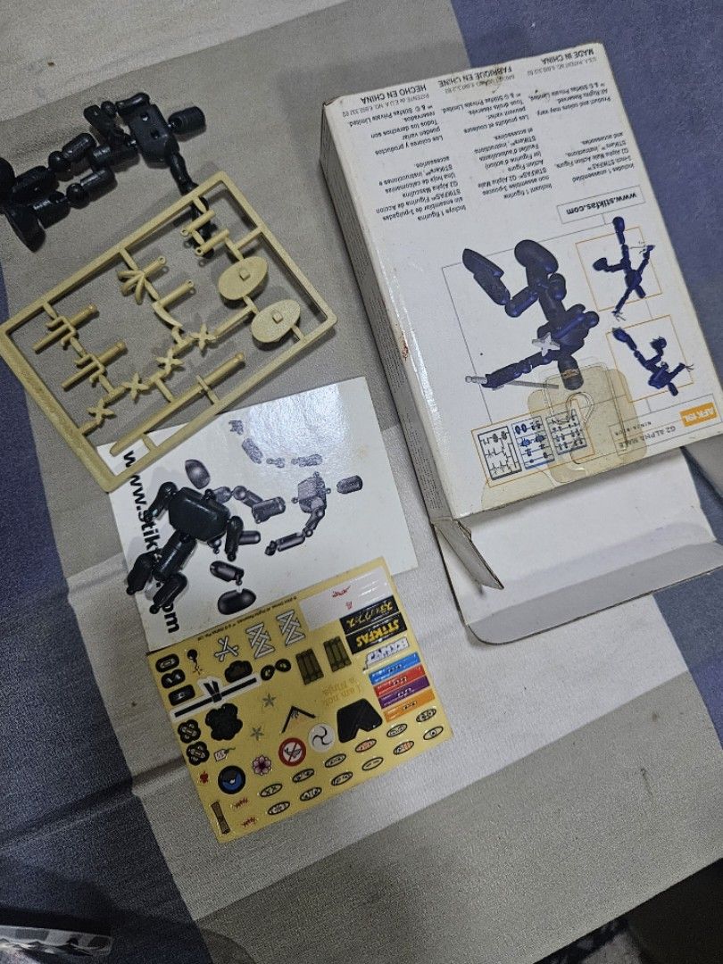 Stikfas g2 alpha male ninja blue, Hobbies & Toys, Toys & Games on Carousell