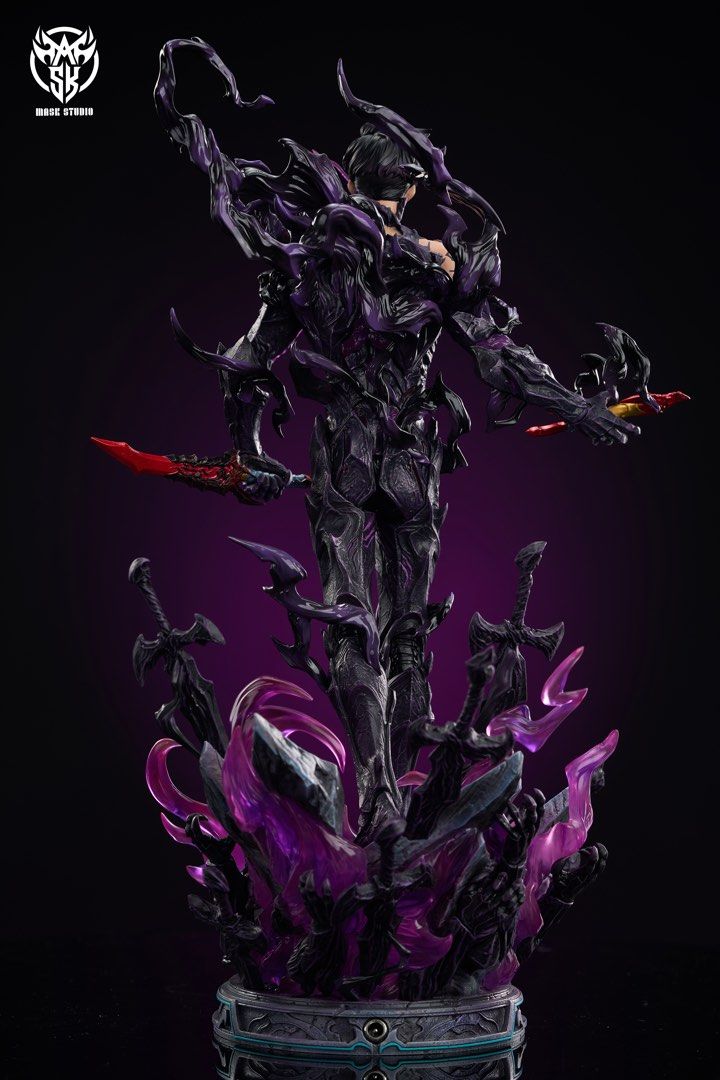 Sung Jinwoo Shadow Monarch GK Figure Mask Studio Solo Leveling on Carousell