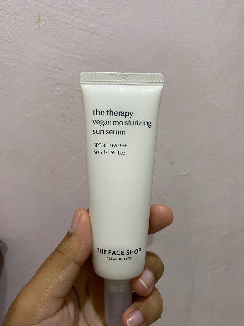 BACA DESCRIPTION WONWOO SEVENTEEN THE FACE SHOP VEGAN SUN SERUM SUN ...