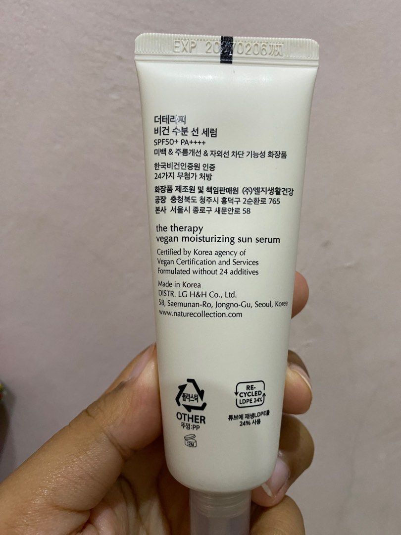 BACA DESCRIPTION WONWOO SEVENTEEN THE FACE SHOP VEGAN SUN SERUM SUN ...