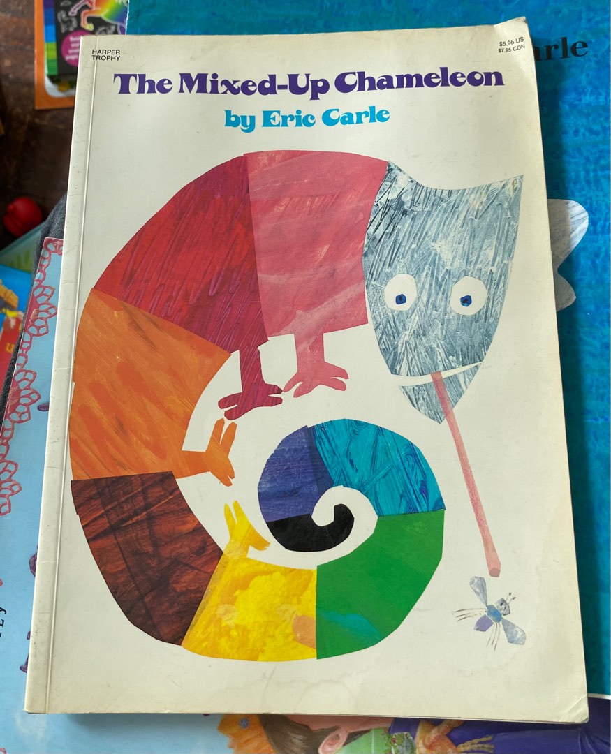 The mixed up chameleon - Eric Carle, Hobbies & Toys, Books & Magazines ...