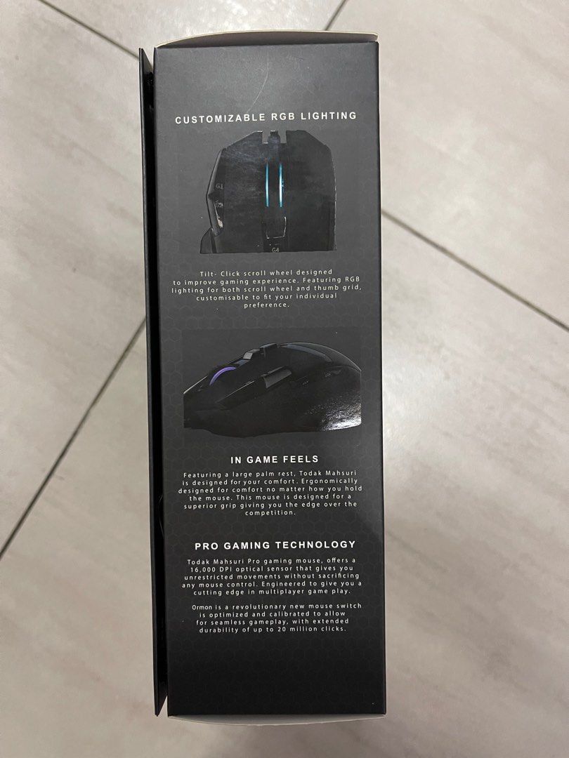 Todak Mahsuri Gaming Mouse, Computers & Tech, Parts & Accessories ...