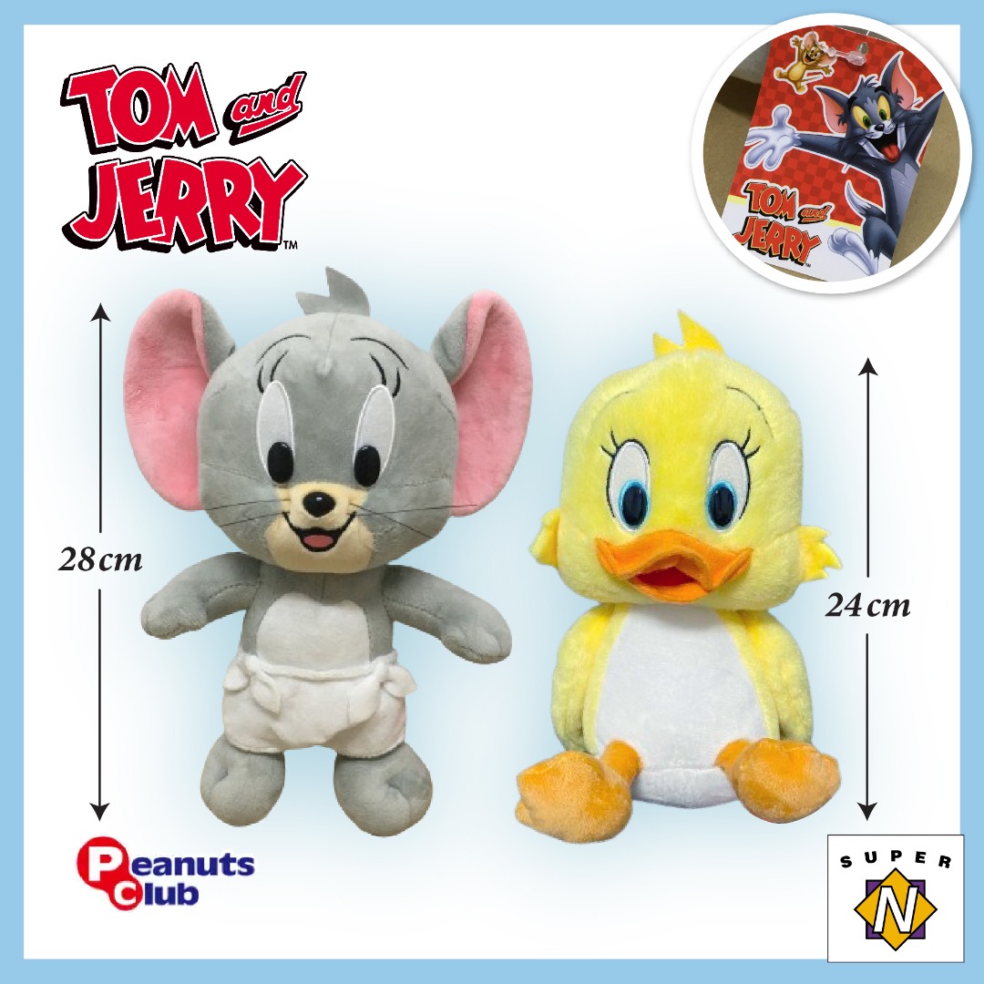 Tom and Jerry - Tuffy ( Nibbles ) Standing & Quacker ( Duckling ...