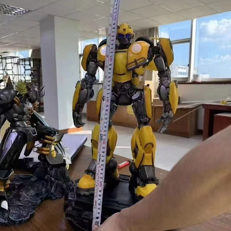 Transformer PVC Figure Bumblebee Movie Statue Optimus Primal Figure ...