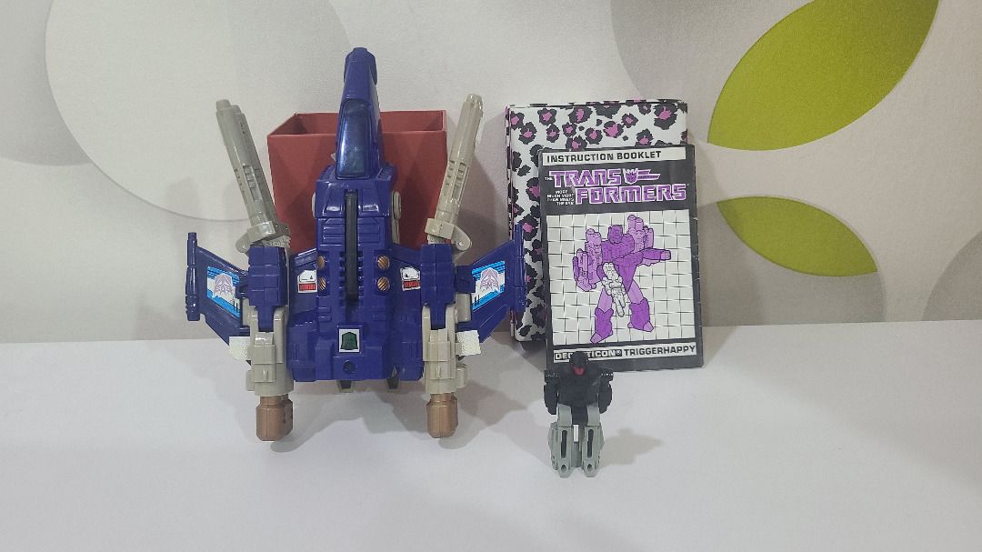 Transformers G1 Triggerhappy with Firebolt Targetmaster Partner from ...