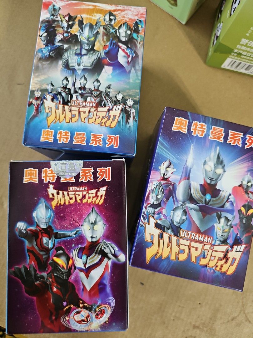 Ultraman Blind Box, Hobbies & Toys, Toys & Games on Carousell