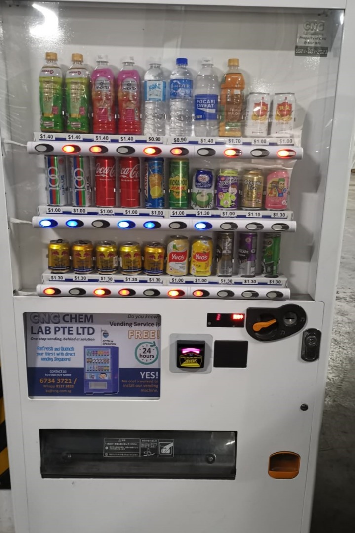 Vending Machine Space Rental, Food & Drinks, Beverages on Carousell