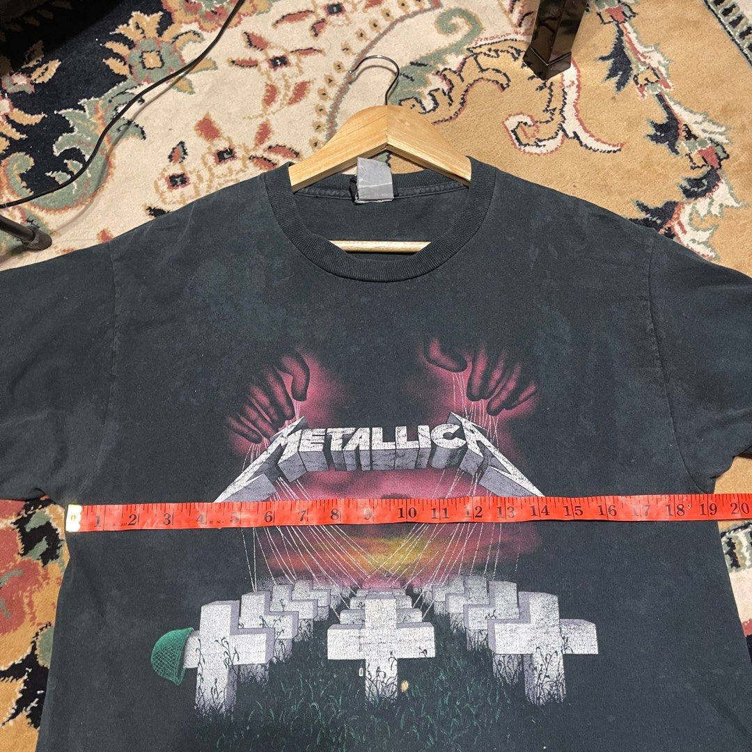 Vintage 90s 1994 Metallica Master of Puppet Giant Tag, Men's Fashion, Tops & Sets, Tshirts ...