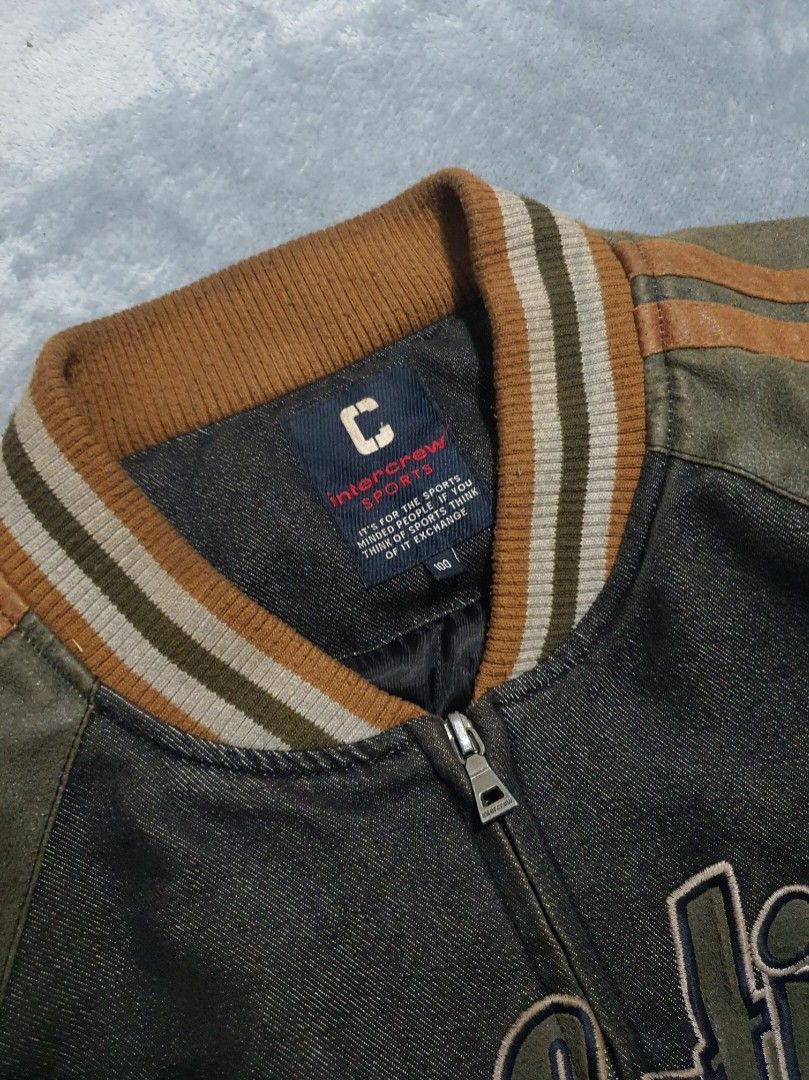 vintage japan varsity jacket evolution intercrew sport, Men's Fashion ...