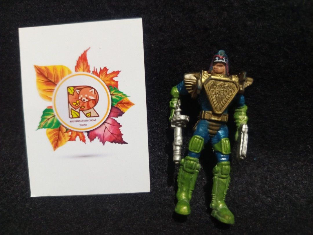 Vintage Judge Dredd-Block War Dredd-Mega Heroes-2.5"-Mattel-1995 ...