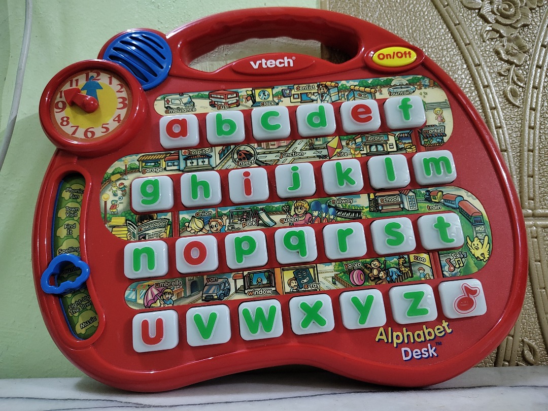 Vtech Little Smart My School vintage vtg mainan toys, Hobbies & Toys ...