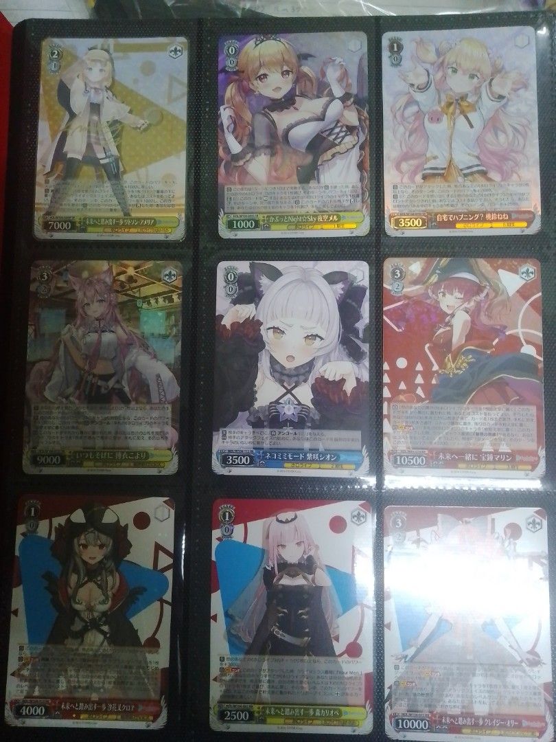 WEISS SCHWARZ Holo Live, Hobbies & Toys, Toys & Games on Carousell