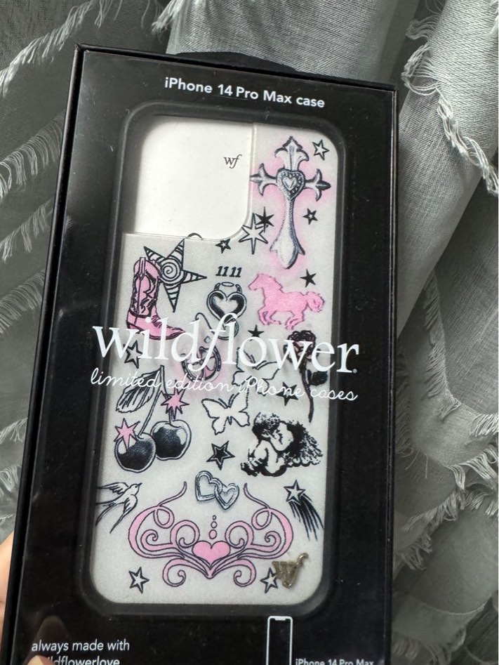 Wildflower x Nessa Barrett for Iphone 14 Pro Max, Mobile Phones & Gadgets, Mobile & Gadget ...