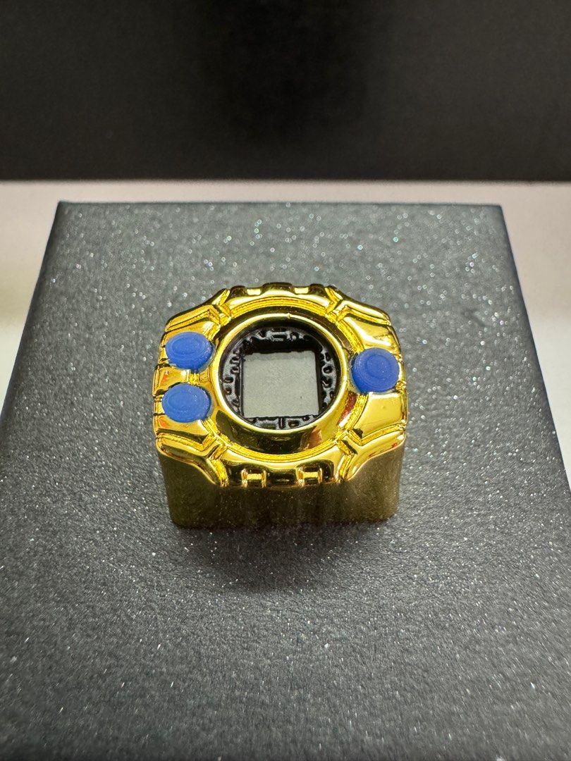 [WTS] Digivice Gold Aluminium Artisan Keycap, Computers & Tech, Parts ...