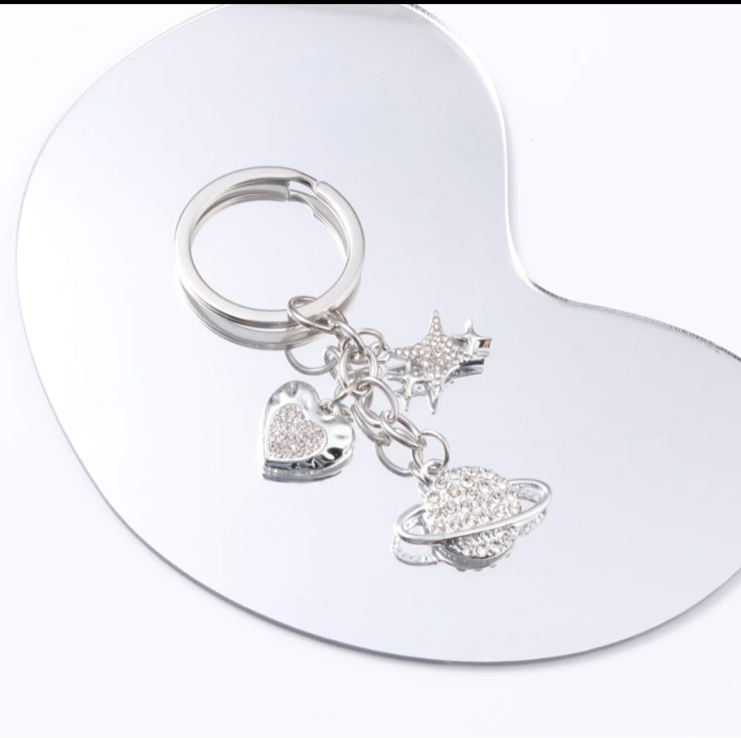 Y2K planet keychain, Everything Else on Carousell