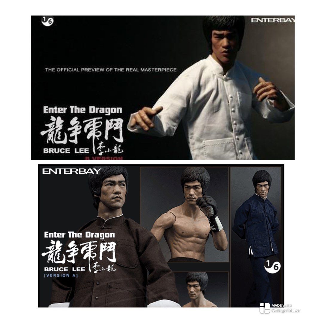 1/6 enterbay Bruce lee type A and B (super rare), Hobbies & Toys, Toys ...