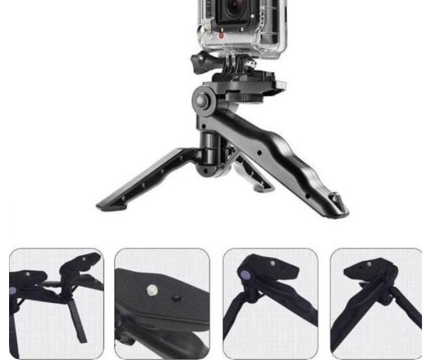 (2 in 1) Mini Tripod Stand plus Handheld for Action Camera / DSLR ...