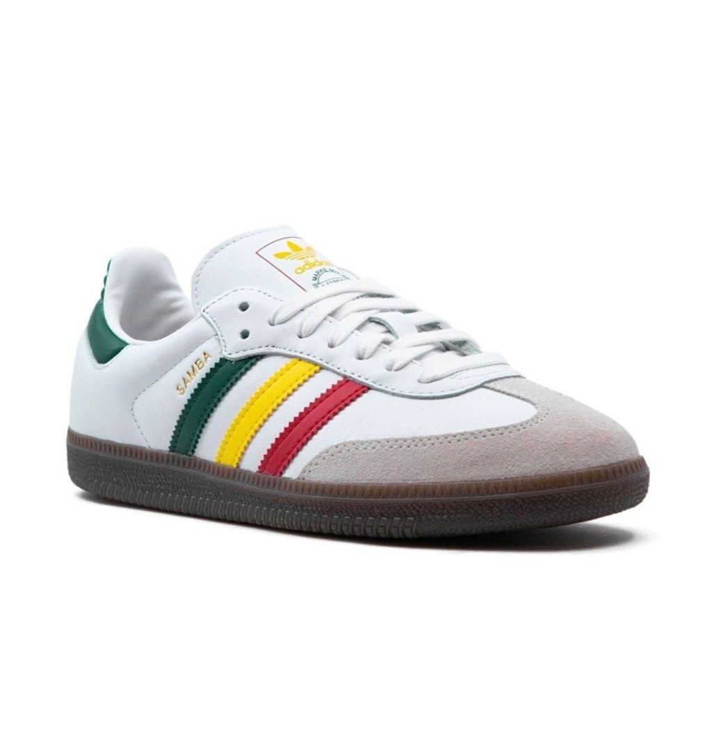 Adidas Samba Rasta, Women's Fashion, Footwear, Sneakers on Carousell