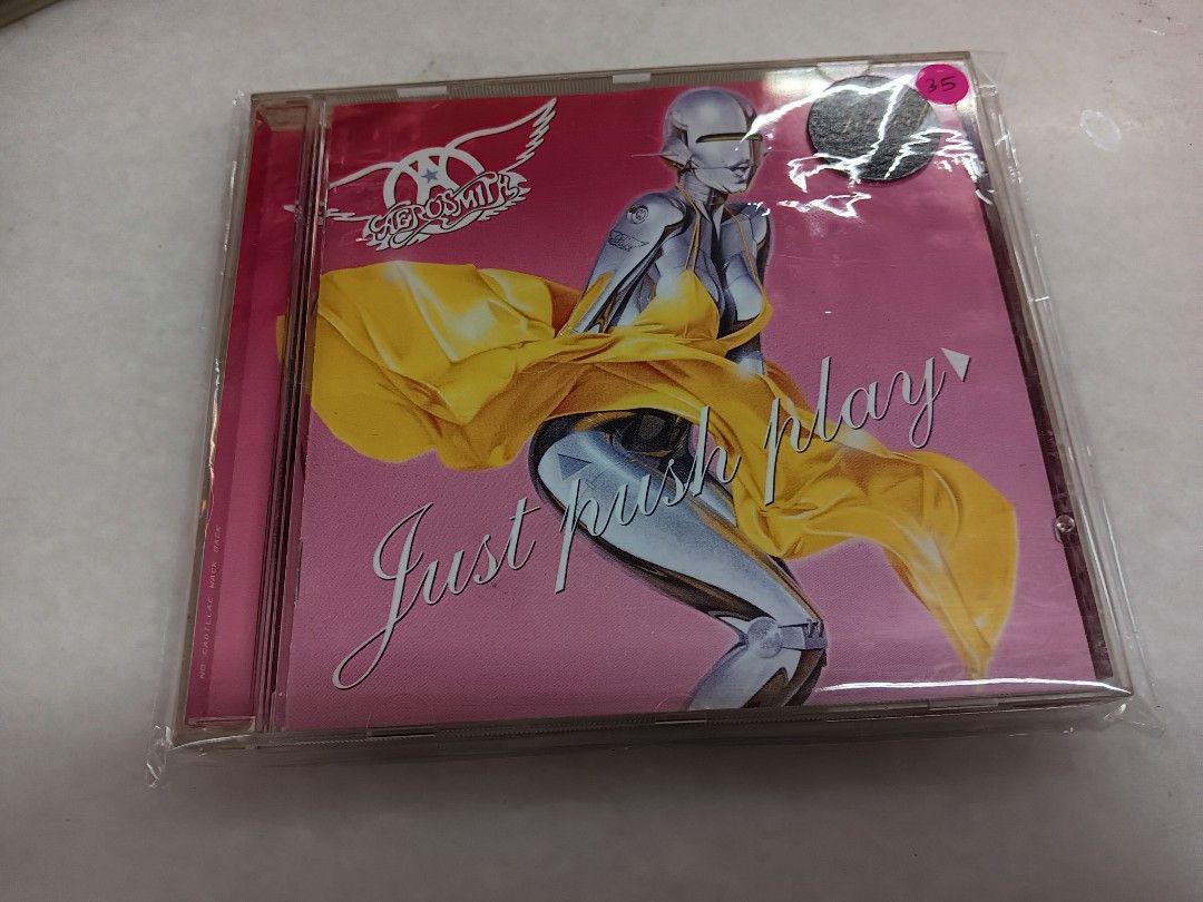 AEROSMITH JUST PUSH PLAY CD, Hobbies & Toys, Music & Media, CDs & DVDs ...